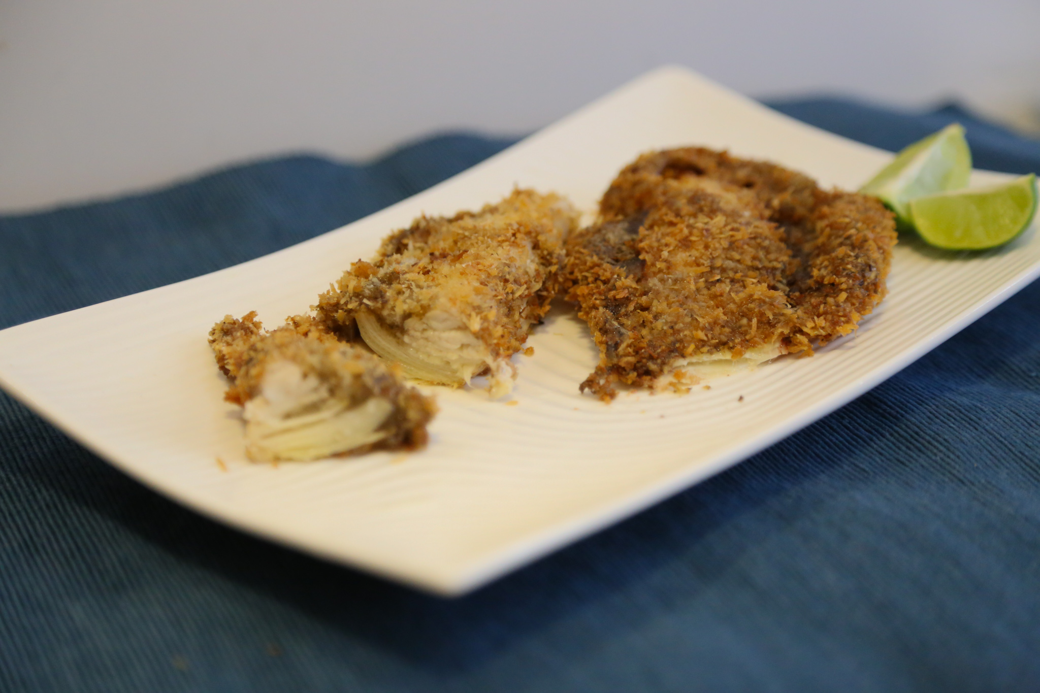 Coconut Crusted “Banana Fish” (Week 64, Nauru) – healthyaddict